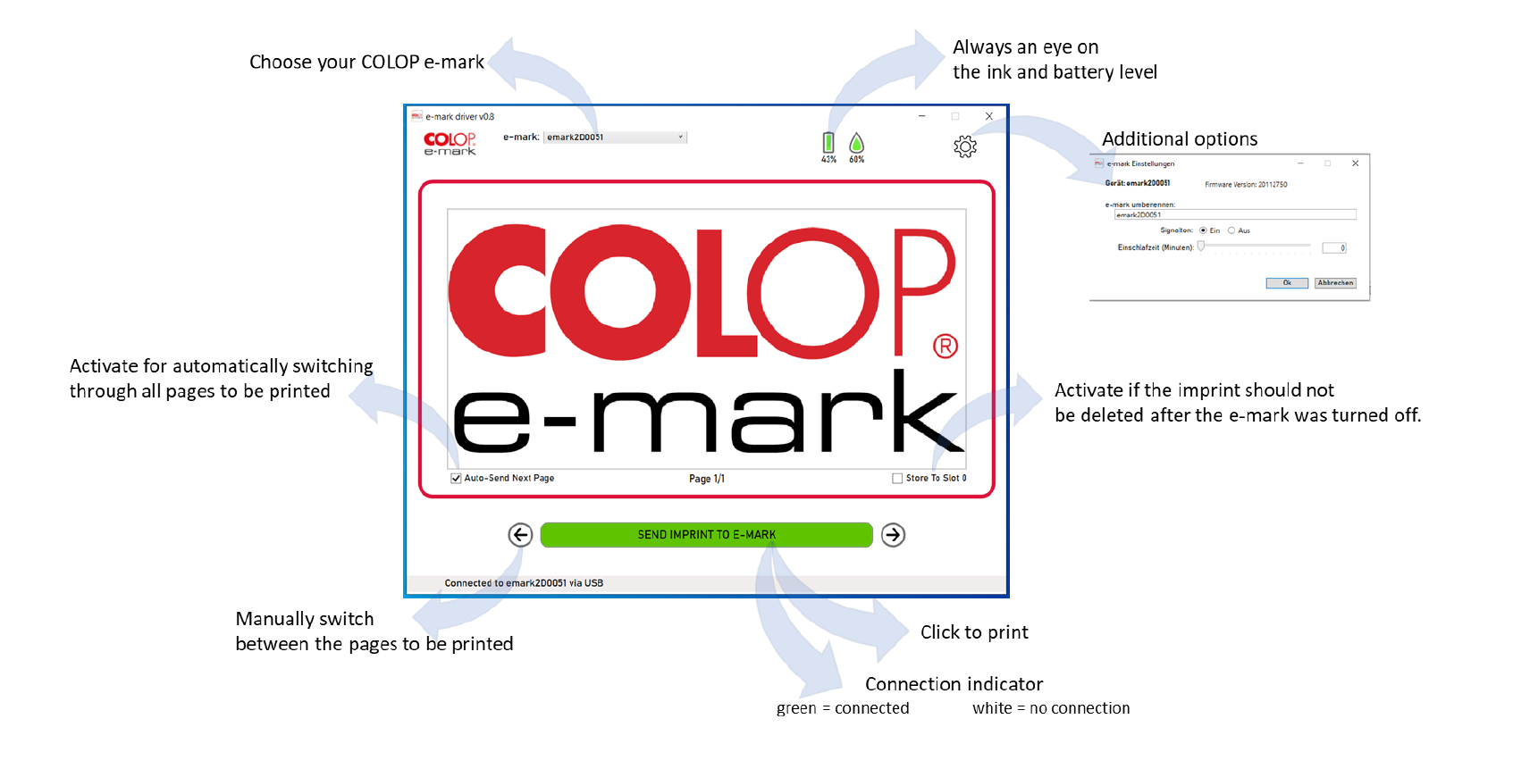 What Apps are available for the e-mark and the e-mark create? – e-mark (create) Help Centre
